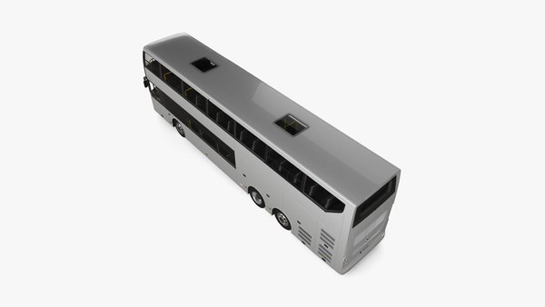modelo 3d Hyundai Elec City Double Decker Bus with HQ interior 2021 ...