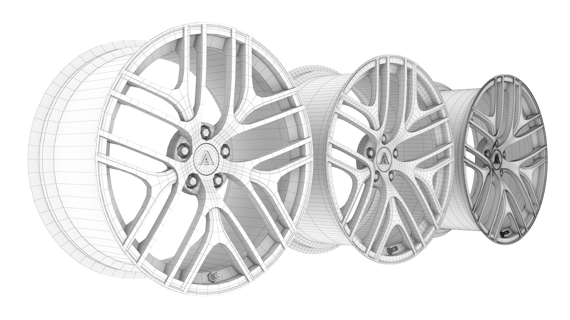 Wheel Rim16 3D Model - TurboSquid 1875746