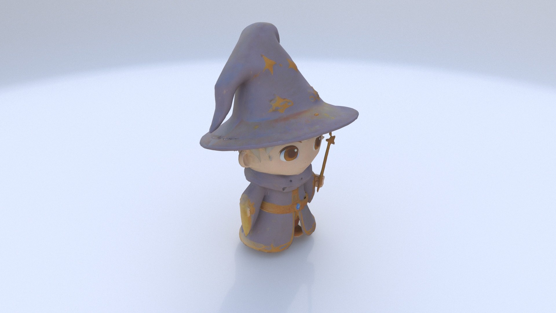 3D Wizard 1 - TurboSquid 2331362