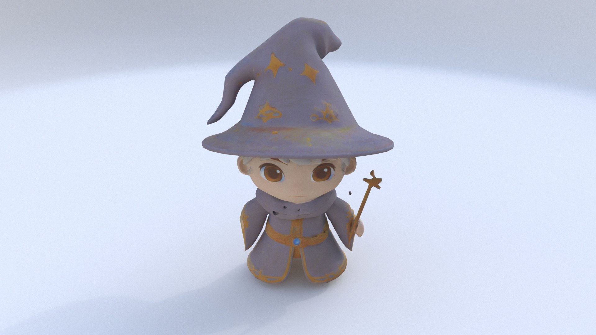 3D Wizard 1 - TurboSquid 2331362