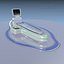 Stasis Chamber Futuristic 3d Obj