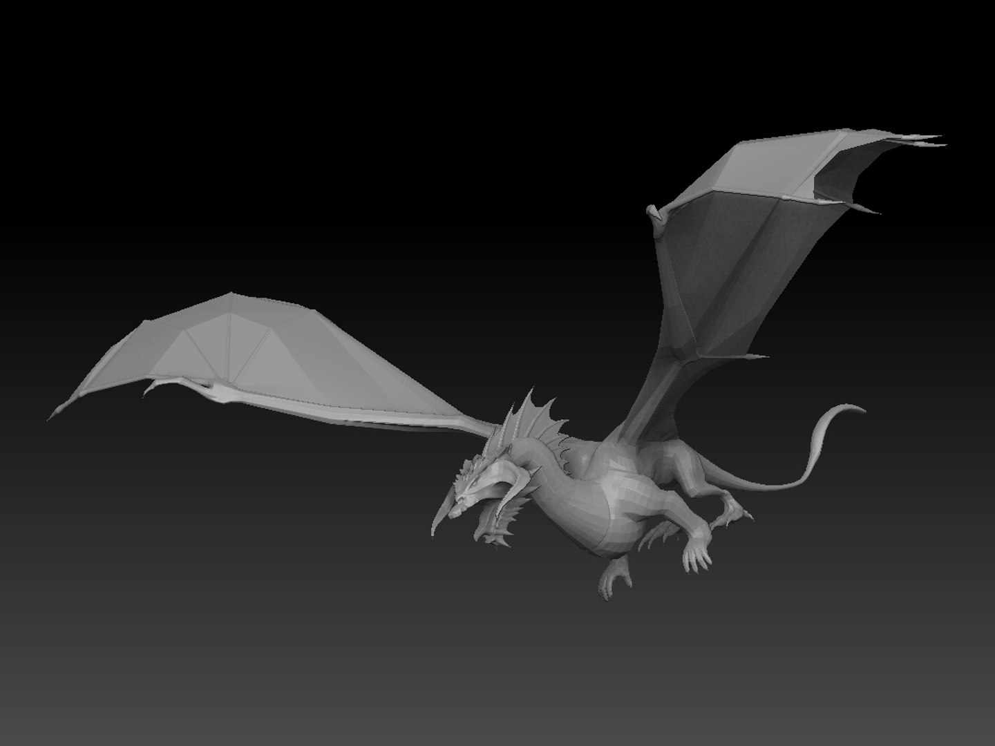 3d dragon model