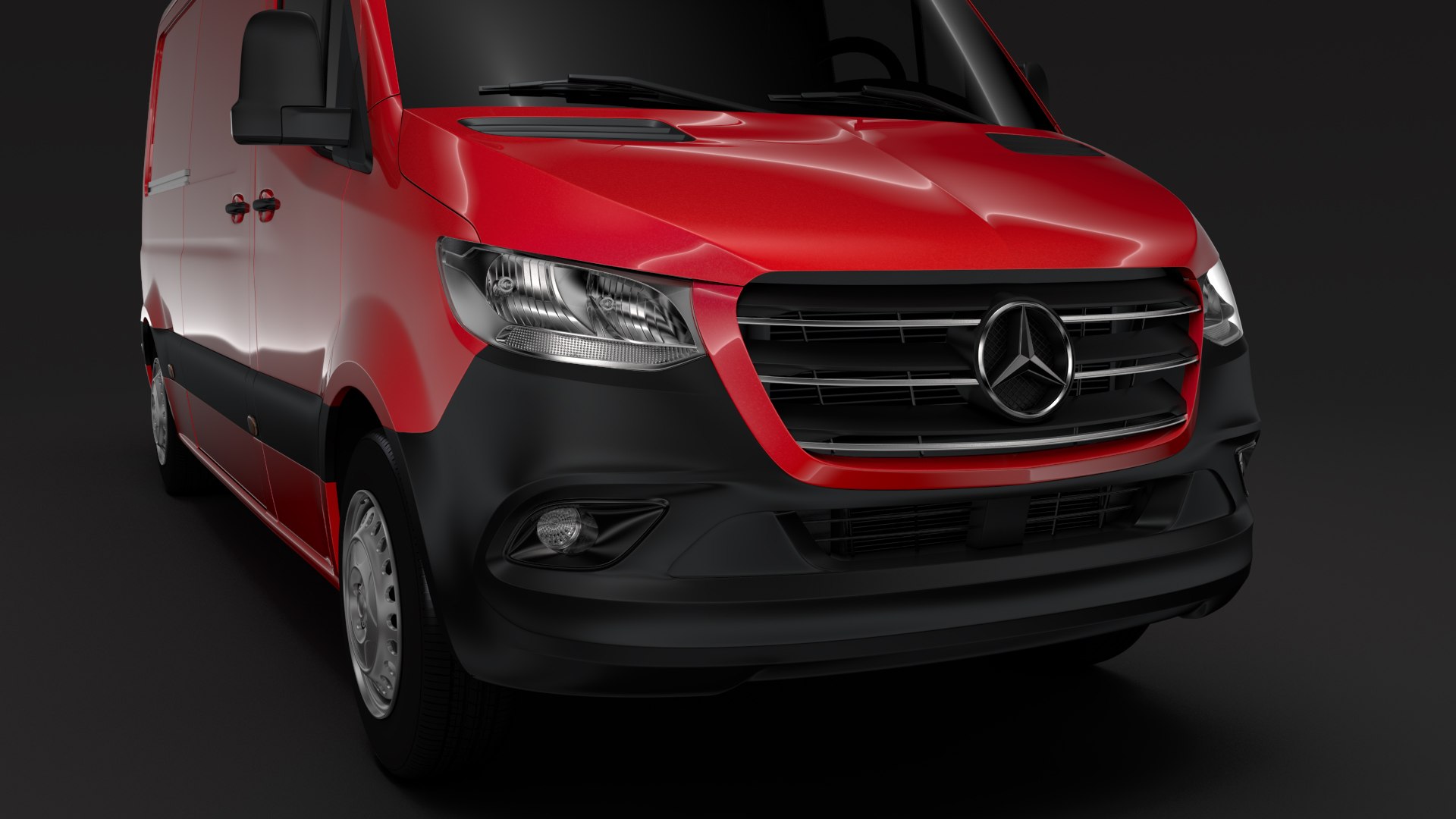 Mercedes Sprinter Panel Van Model - TurboSquid 1371277