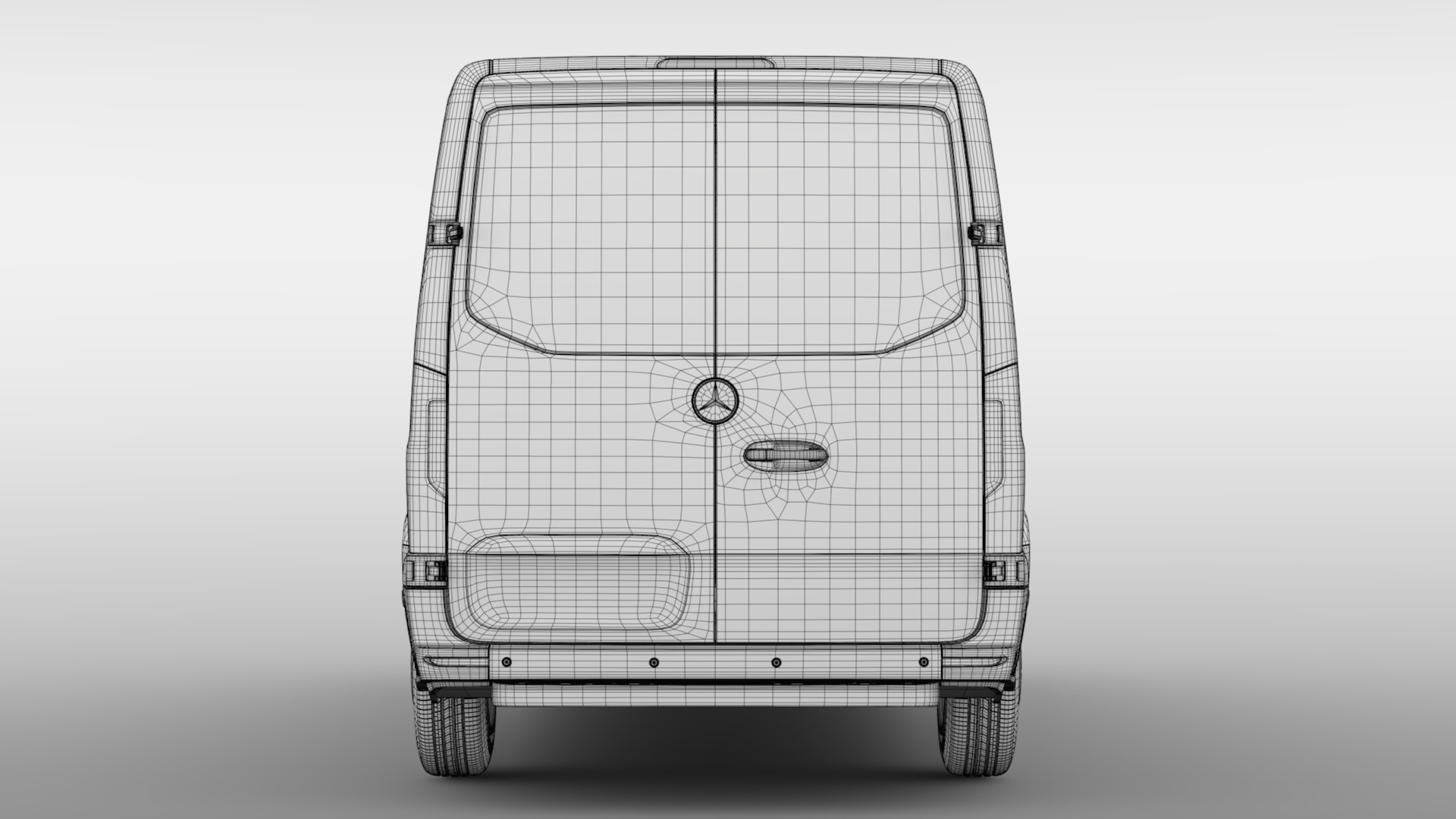 Mercedes Sprinter Panel Van Model - TurboSquid 1371277