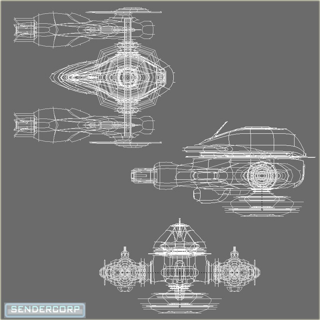 Battleship Destroyer 3d Blend