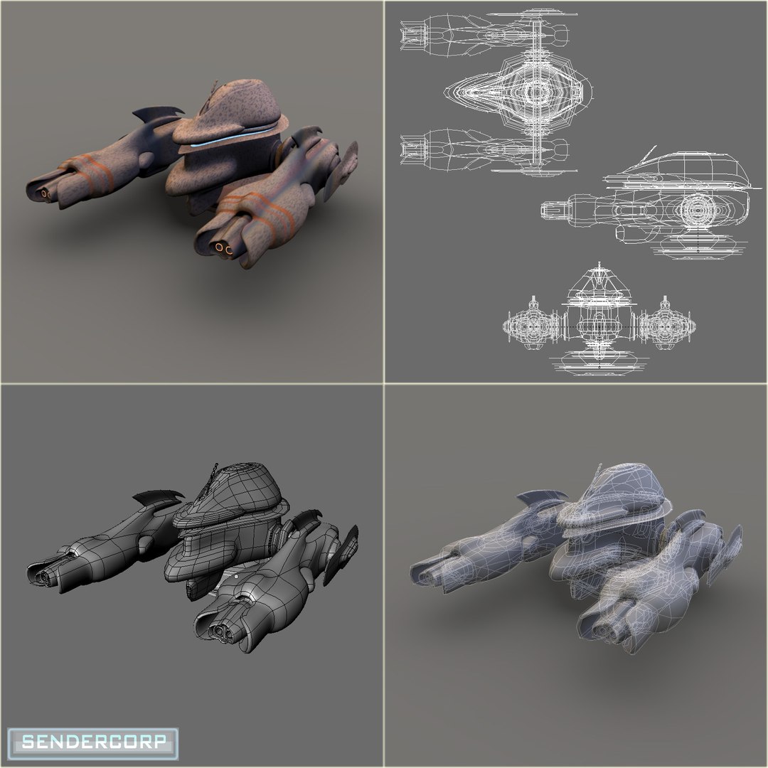 Battleship Destroyer 3d Blend