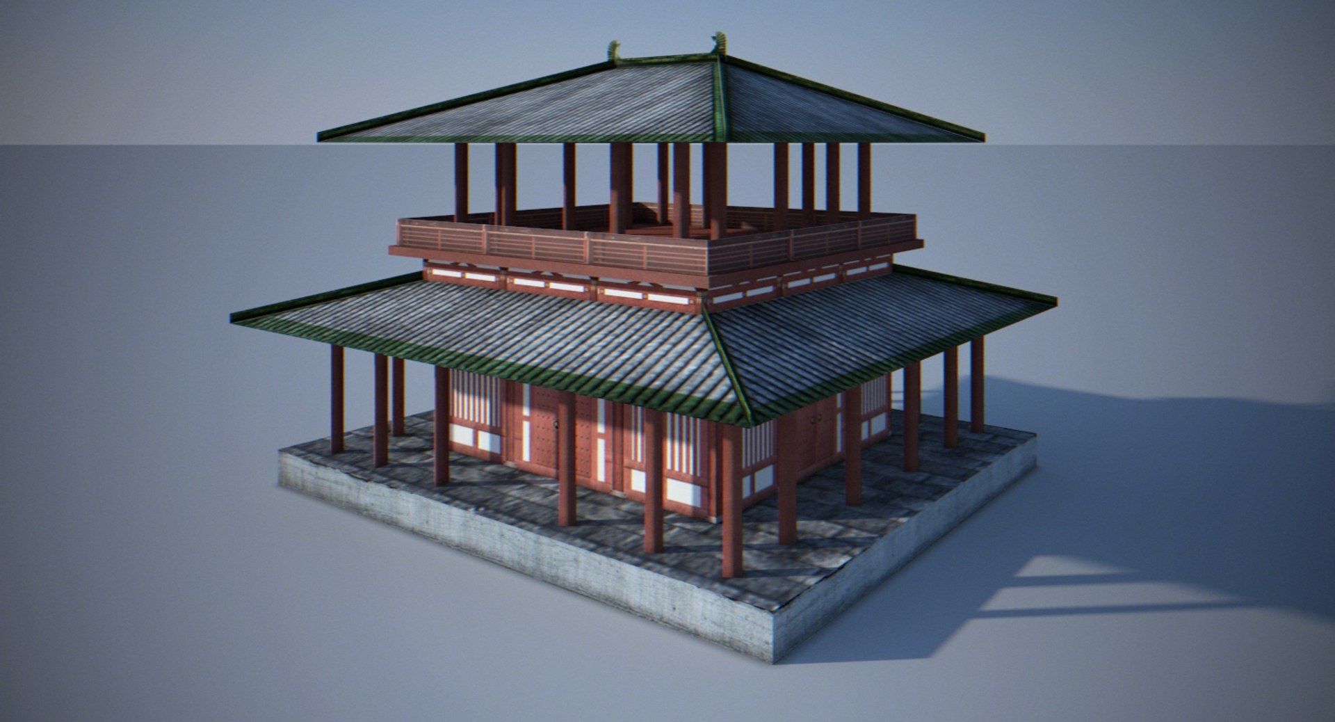 3D chinese palace model - TurboSquid 1154808
