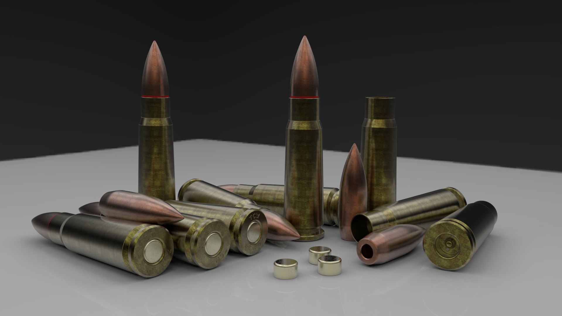 Bullet World War 3d Obj