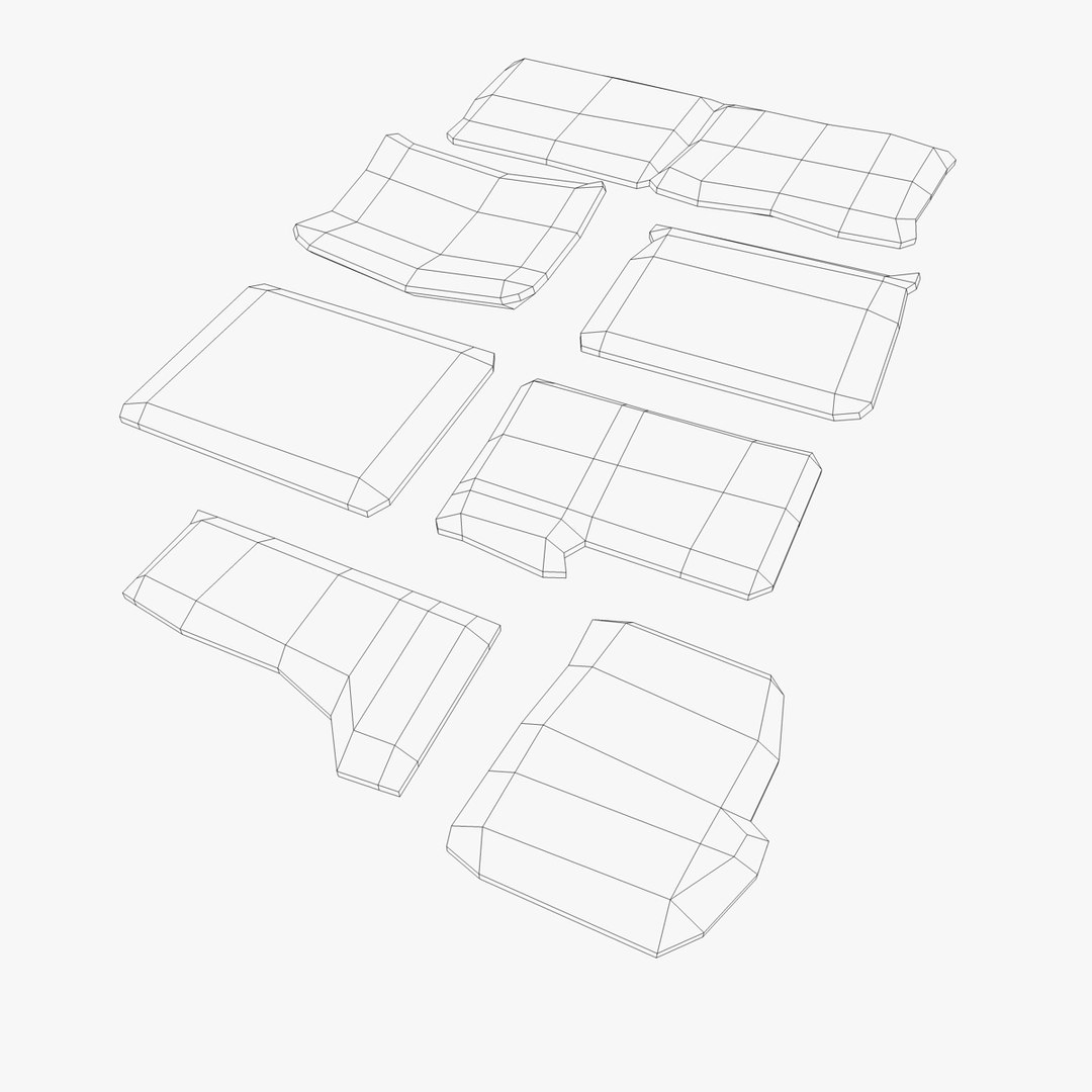 pieces cereal 3d model