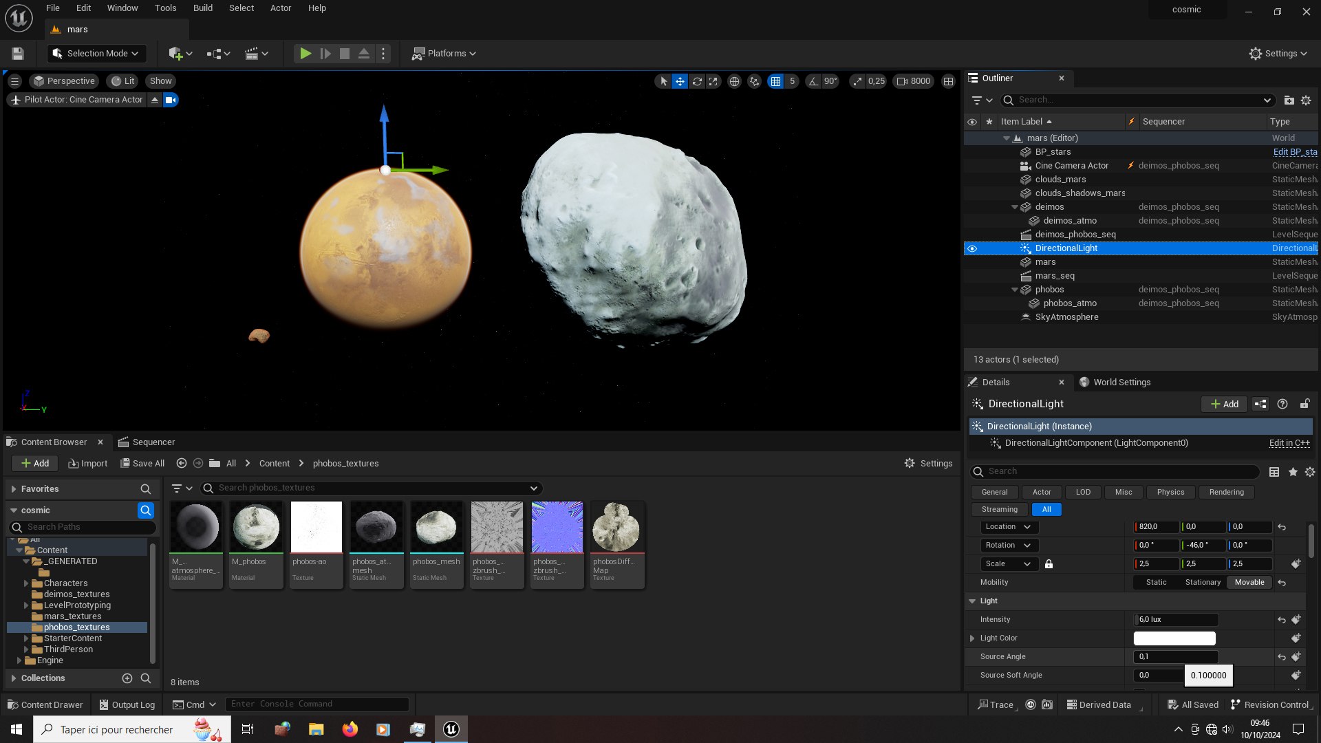Mars 16k Deimos Phobos - Unreal 3D Model - TurboSquid 2291451