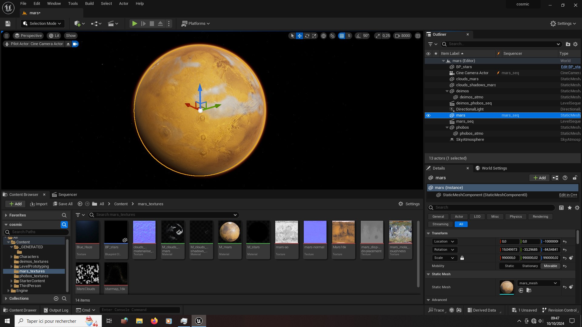 Mars 16k Deimos Phobos - Unreal 3D Model - TurboSquid 2291451
