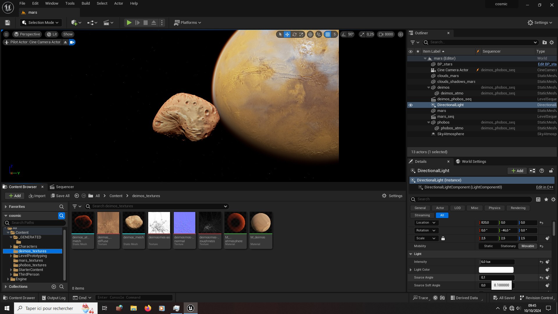 Mars 16k Deimos Phobos - Unreal 3D Model - TurboSquid 2291451