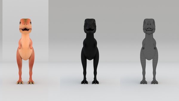 Tyrannosaurus Rex Animated(1)3D模型 - TurboSquid 1986799