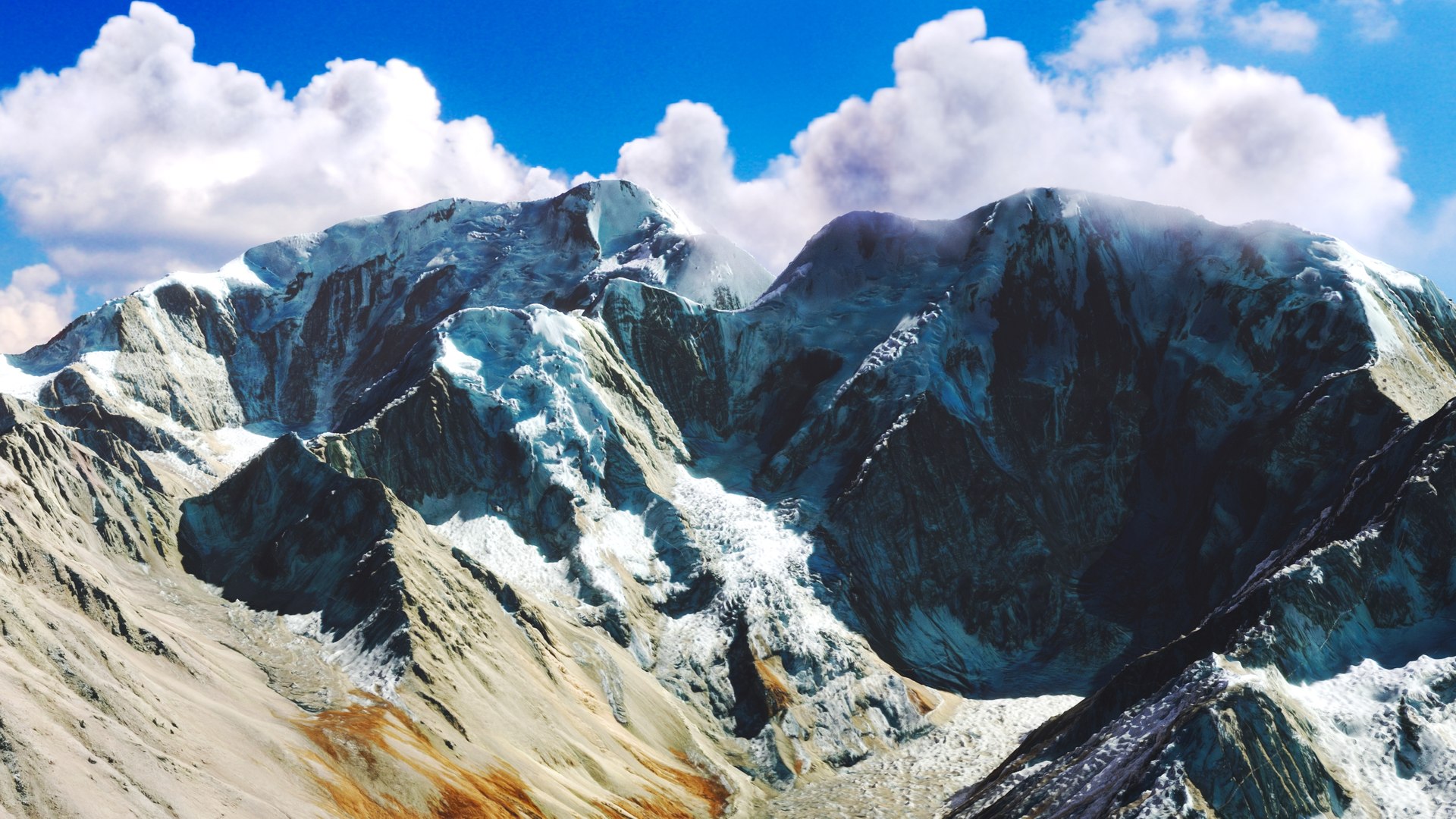 3D Model Mountain Landscape - TurboSquid 2151380