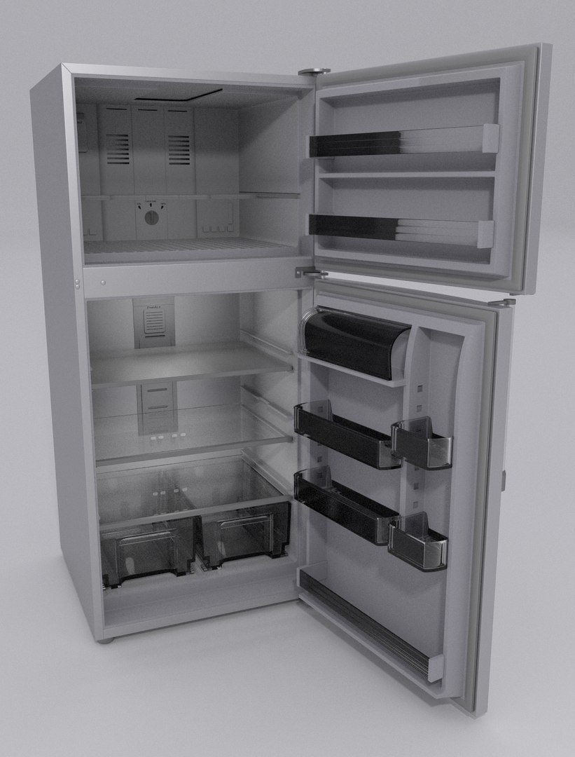 Fridge 3d Model
