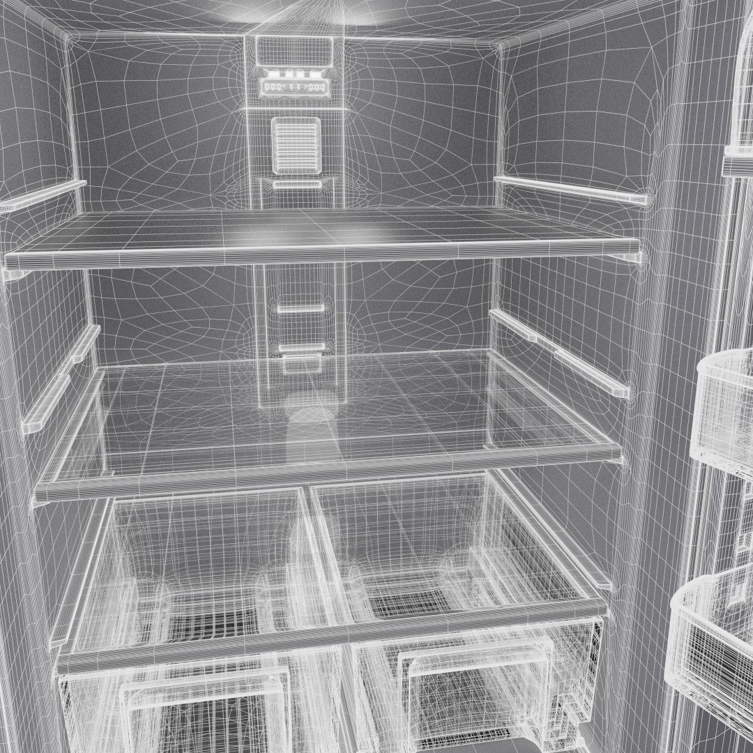 Fridge 3d Model