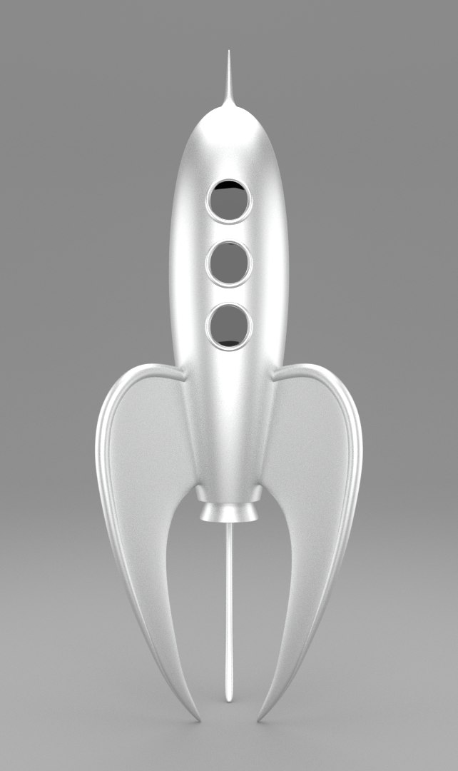 silver rocket toy 3ds