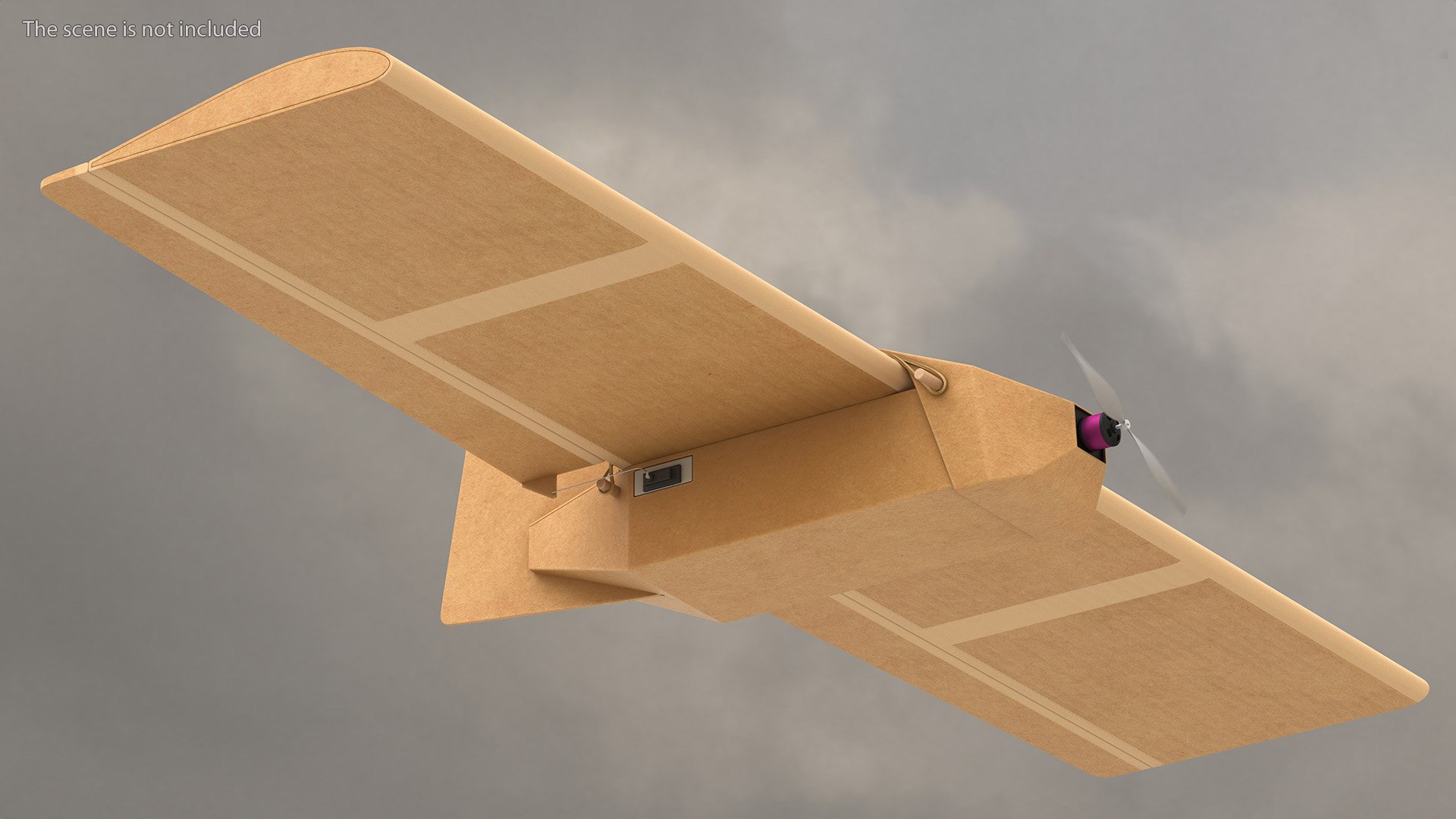3D Model Logistics Cardboard Drone SYPAQ - TurboSquid 2157515