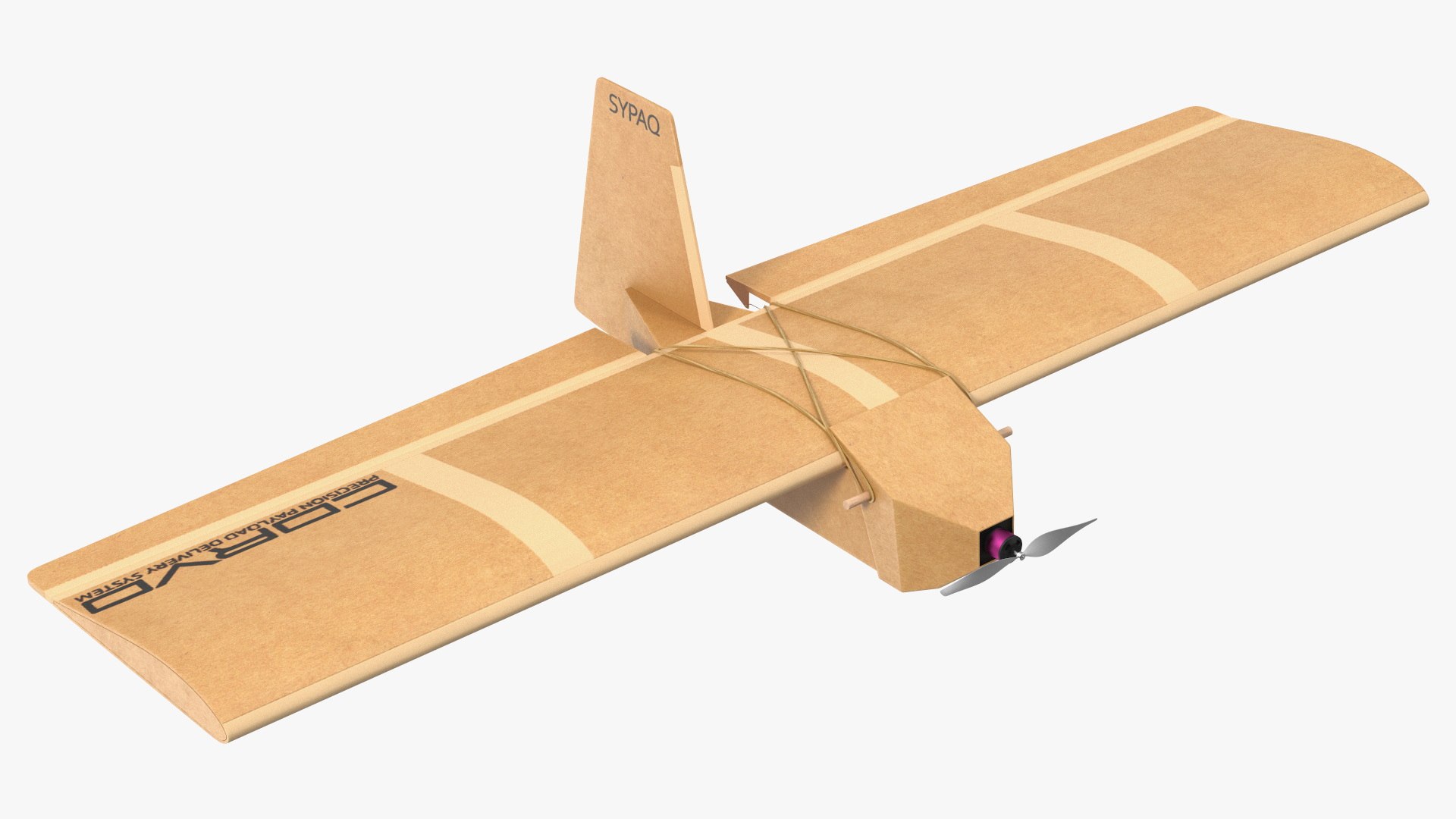 3D model Logistics Cardboard Drone SYPAQ - TurboSquid 2157515