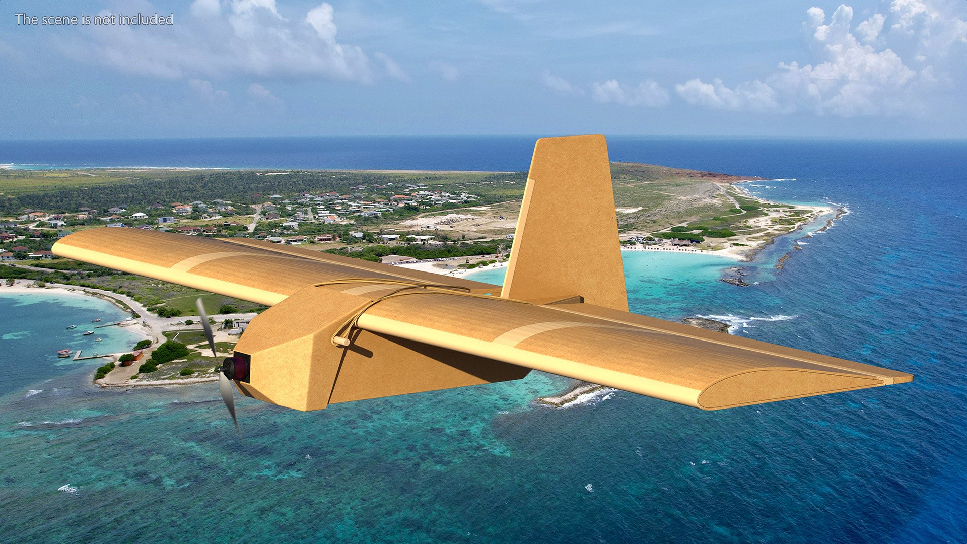 3D Model Logistics Cardboard Drone SYPAQ - TurboSquid 2157515