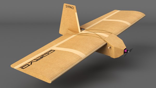 modelo 3d Drone de cartón para logística SYPAQ - TurboSquid 2157515