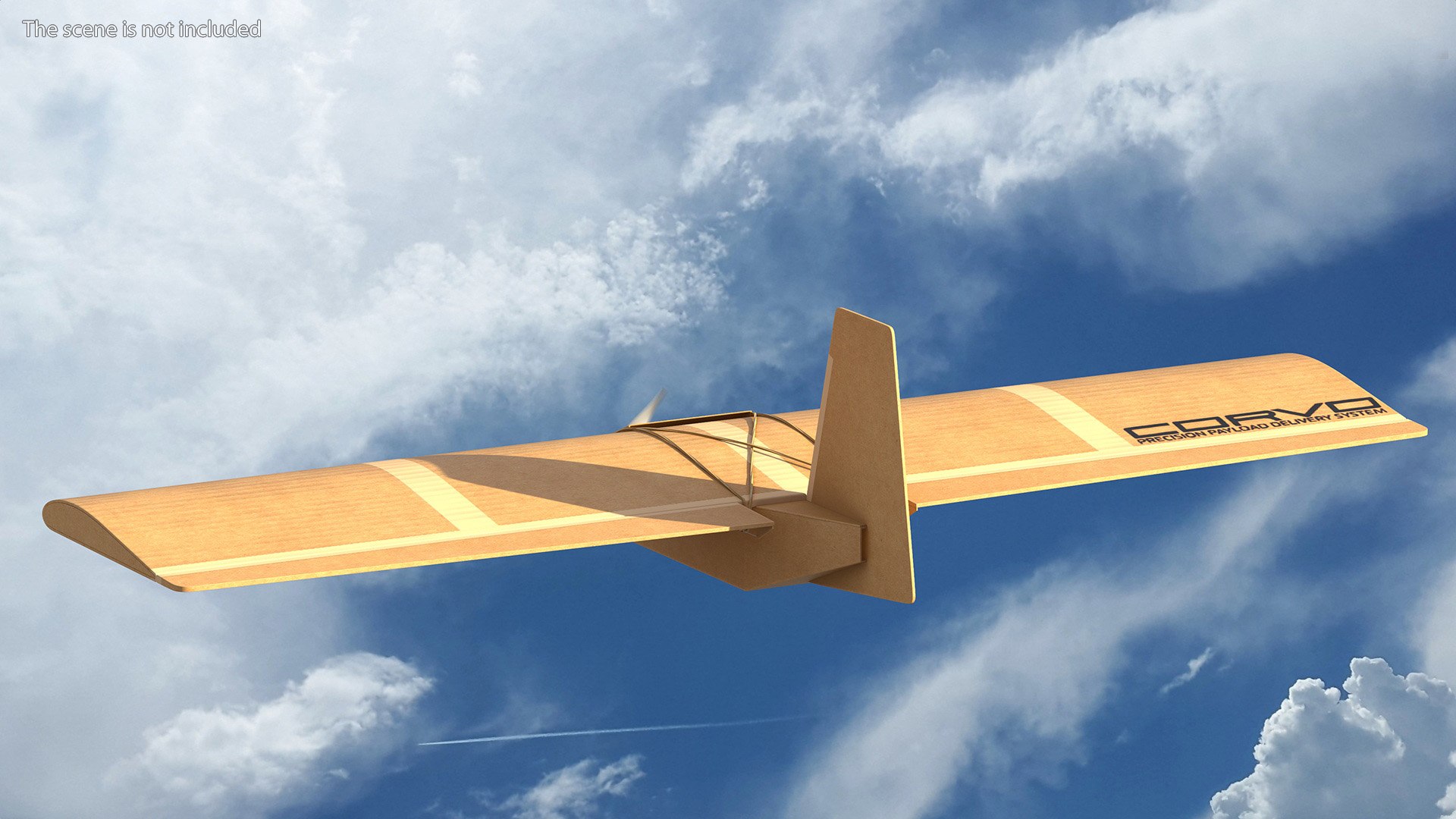 3D Model Logistics Cardboard Drone SYPAQ - TurboSquid 2157515