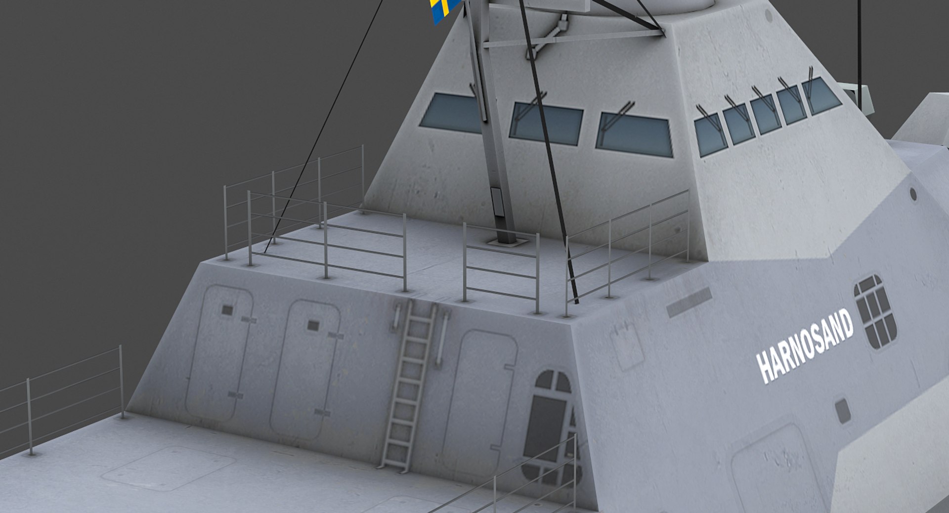 Visby Class Corvette 3D Model - TurboSquid 1154356