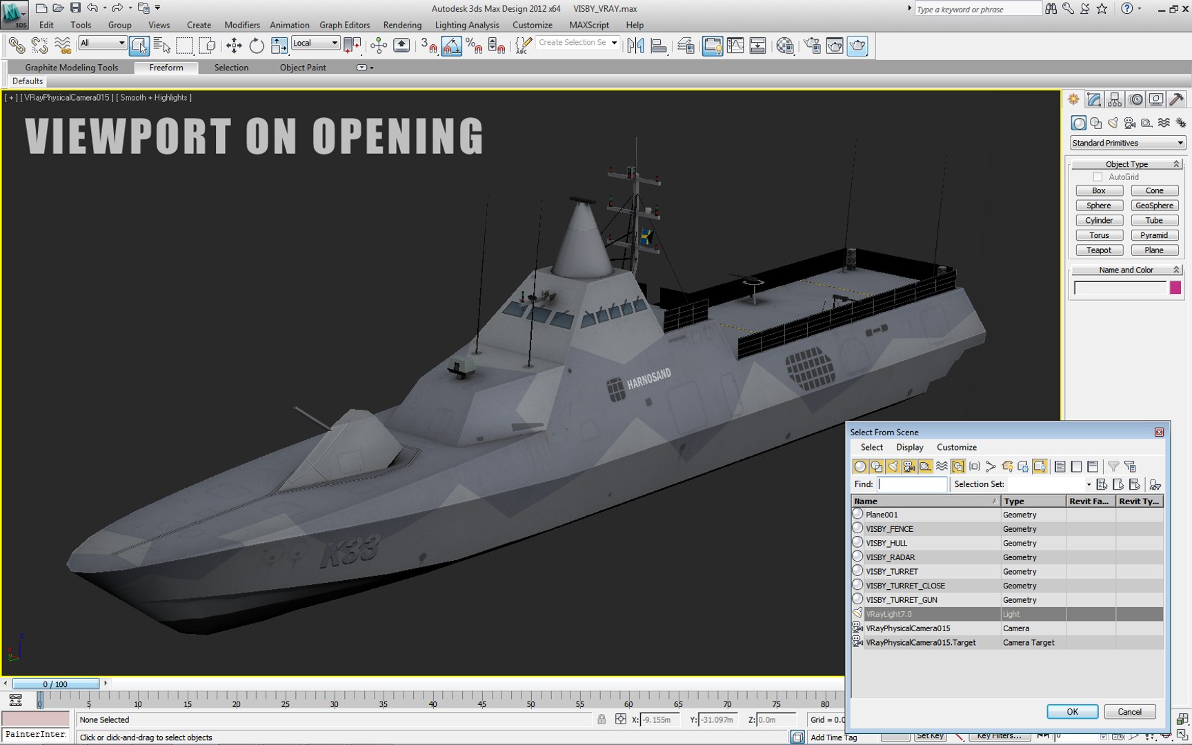 Visby Class Corvette 3D Model - TurboSquid 1154356