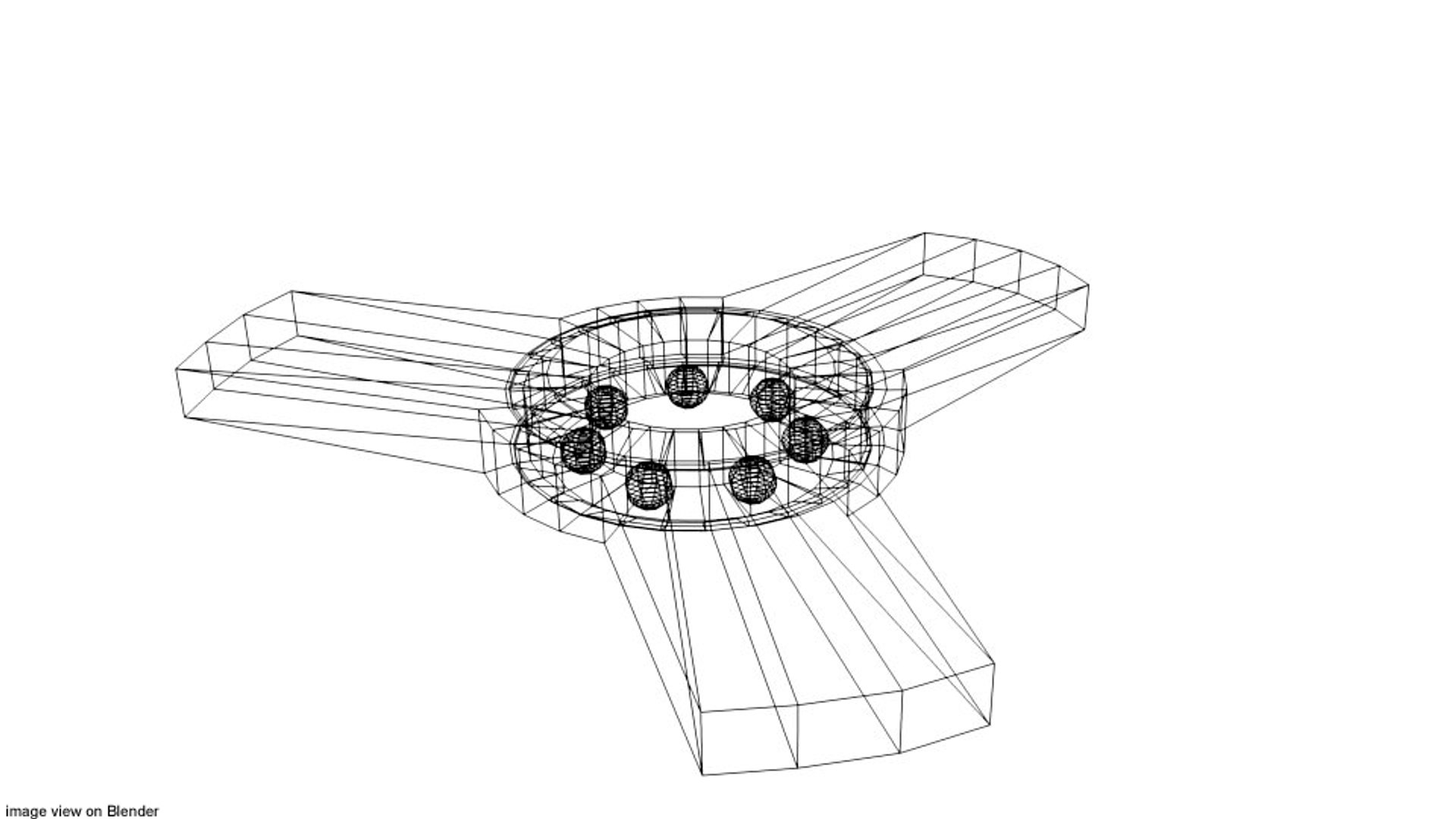 Fidget Spin Spinner 3D - TurboSquid 1164733