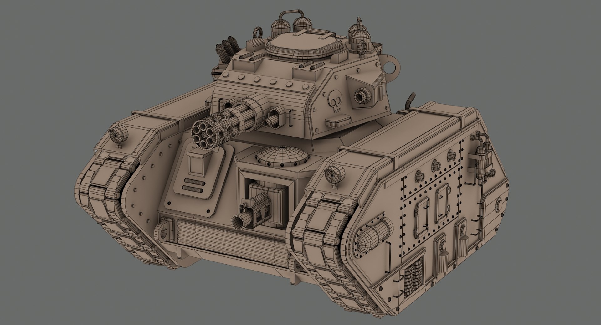 max steampunk concept tank