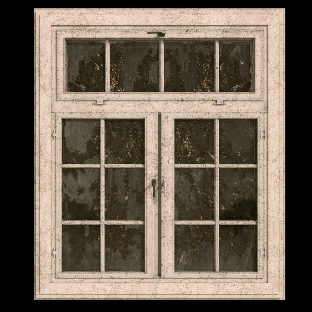 Old Window 3d C4d