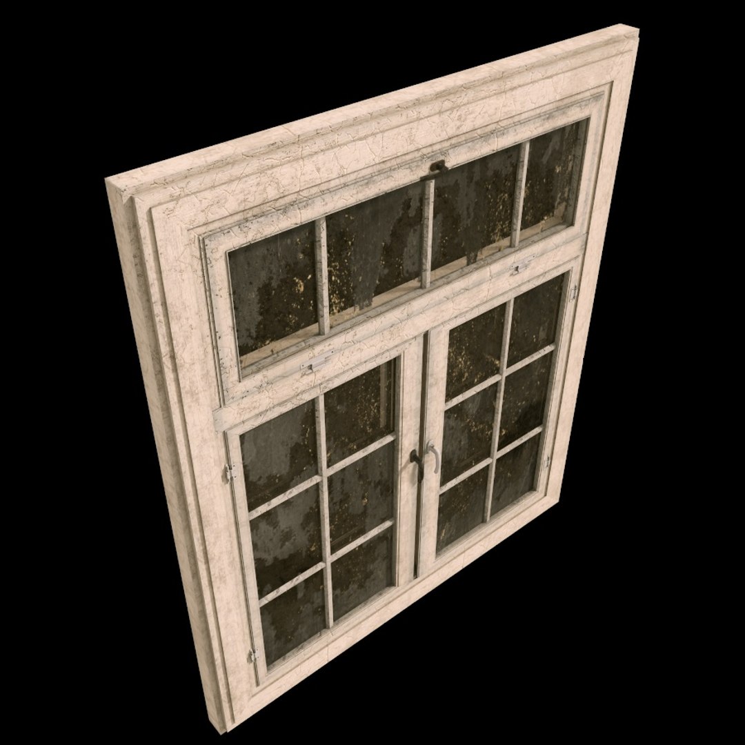 Old Window 3d C4d