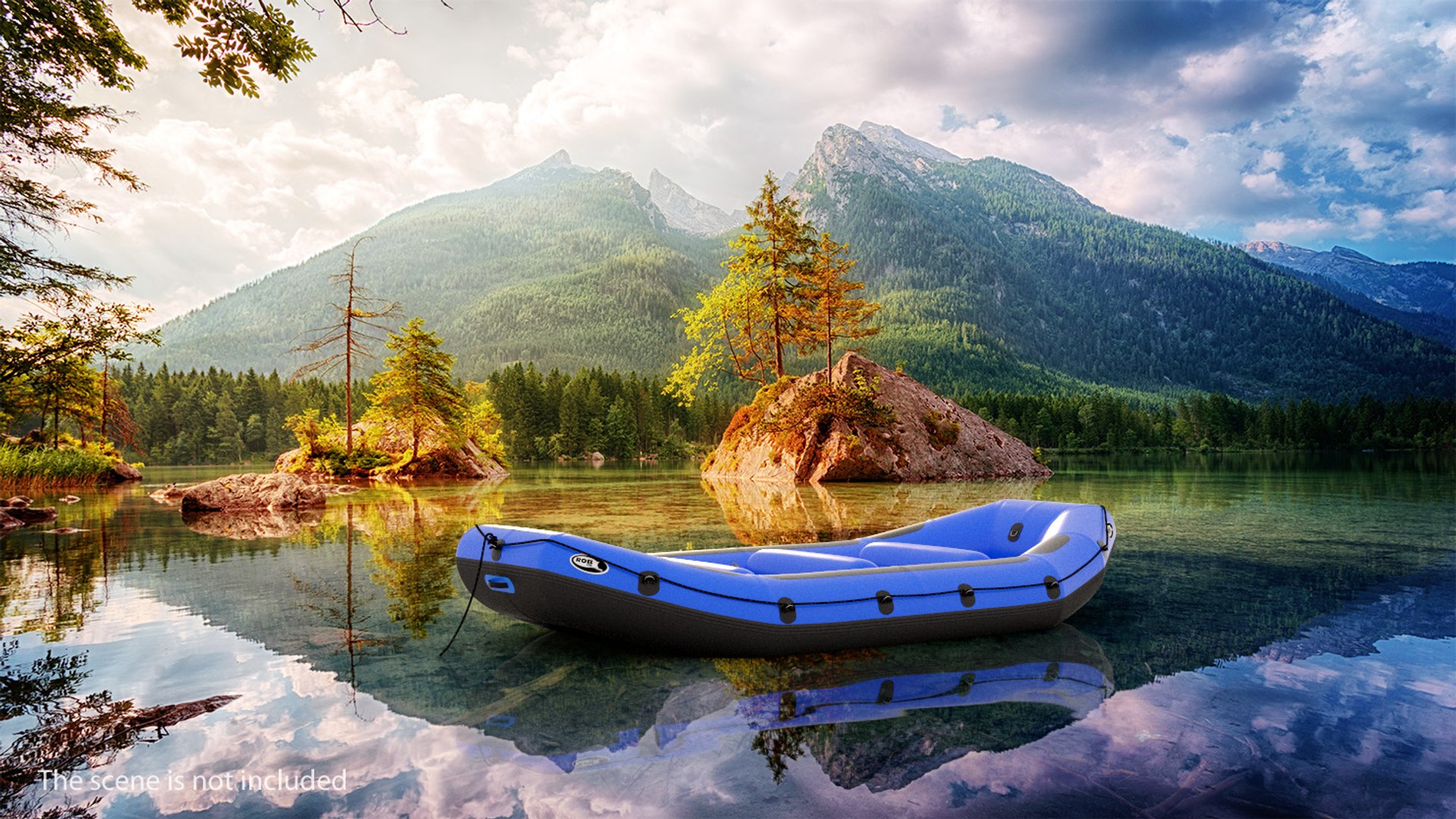 3D Model Robfin River Raft Profi - TurboSquid 1348127