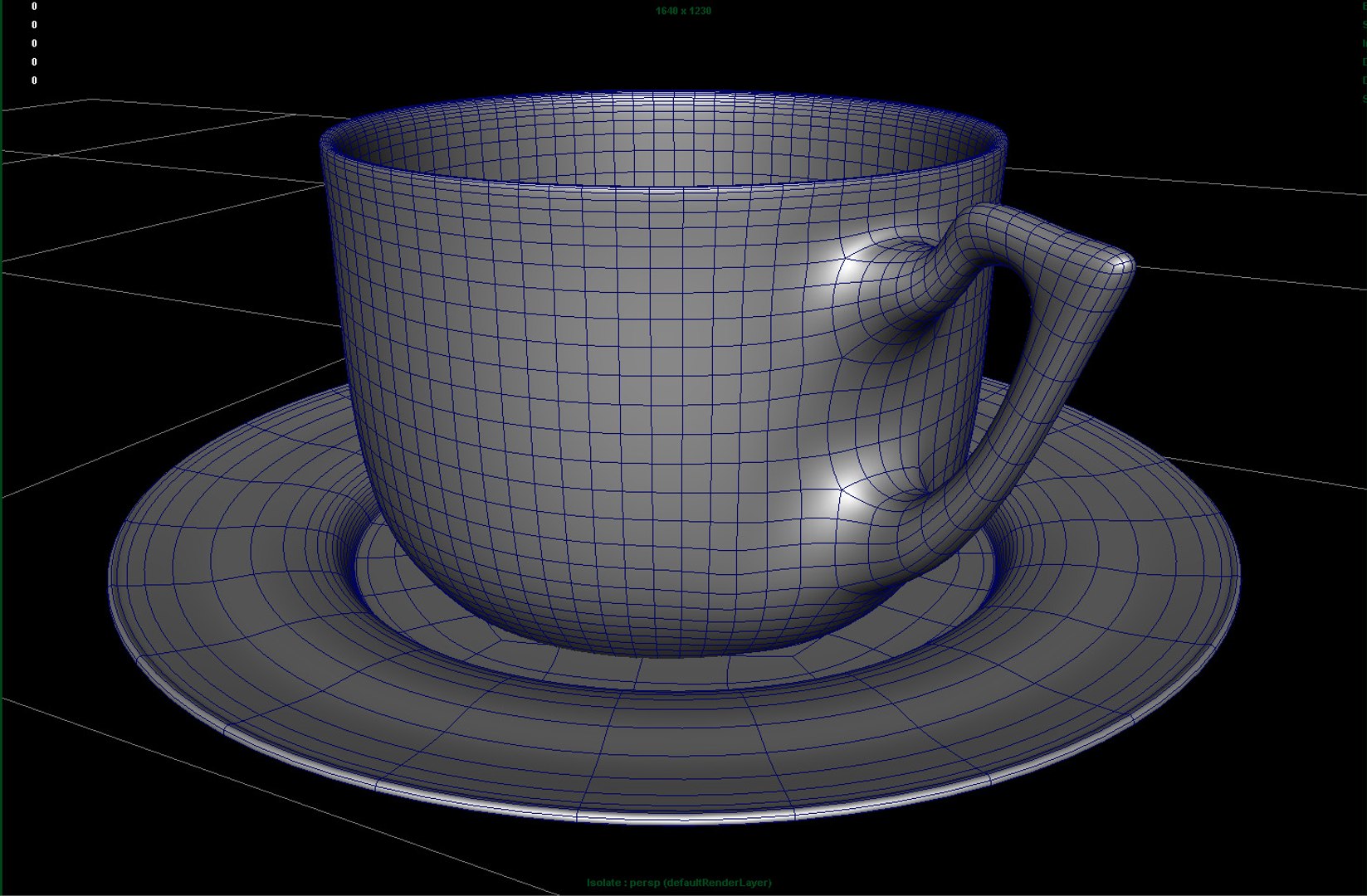 Tea Cup 3d Model
