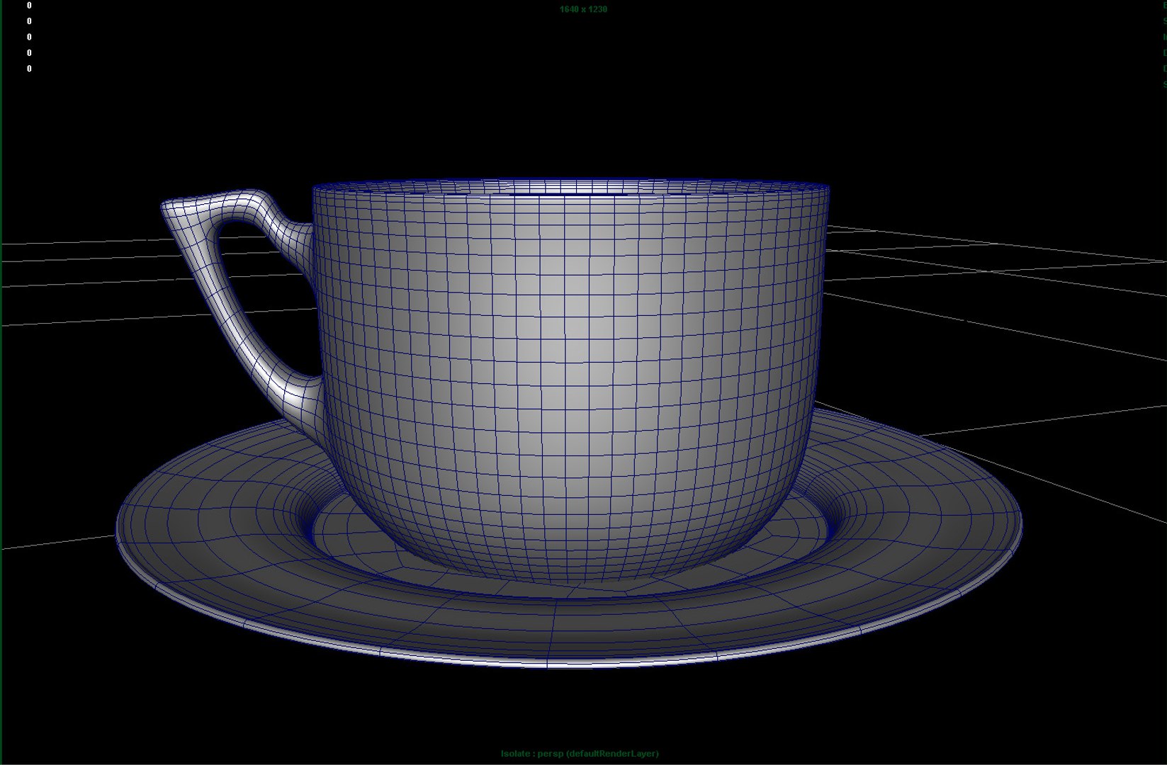 Tea Cup 3d Model