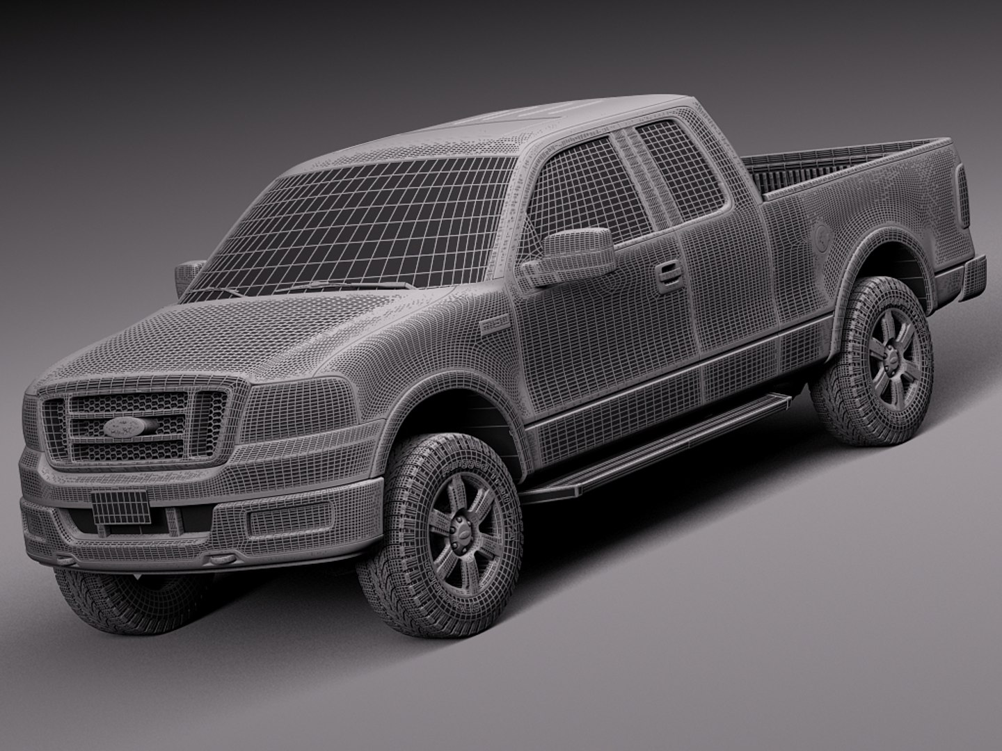 3d Model Cab 2004 2007