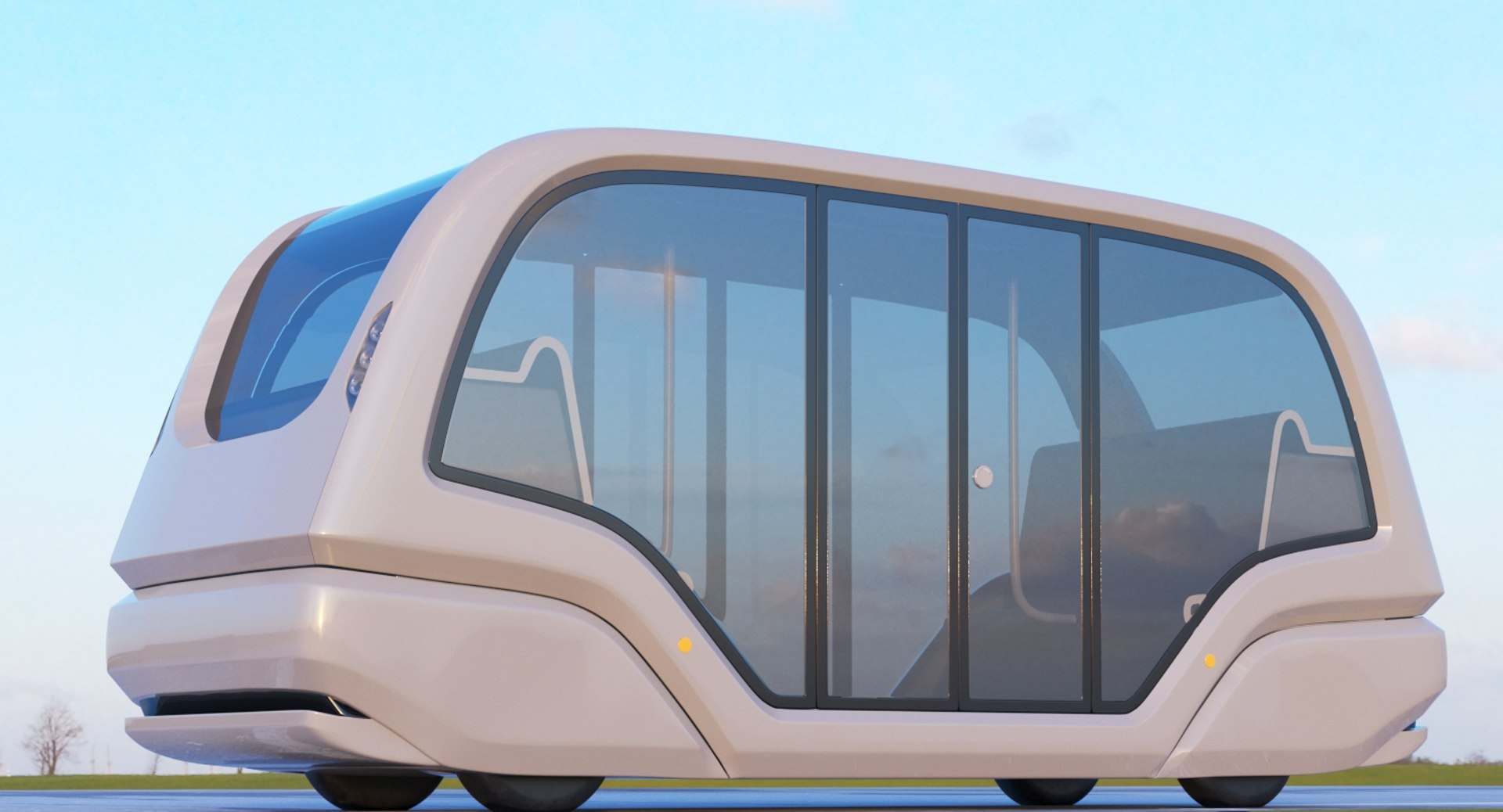 3D model electric bus buses - TurboSquid 1332573