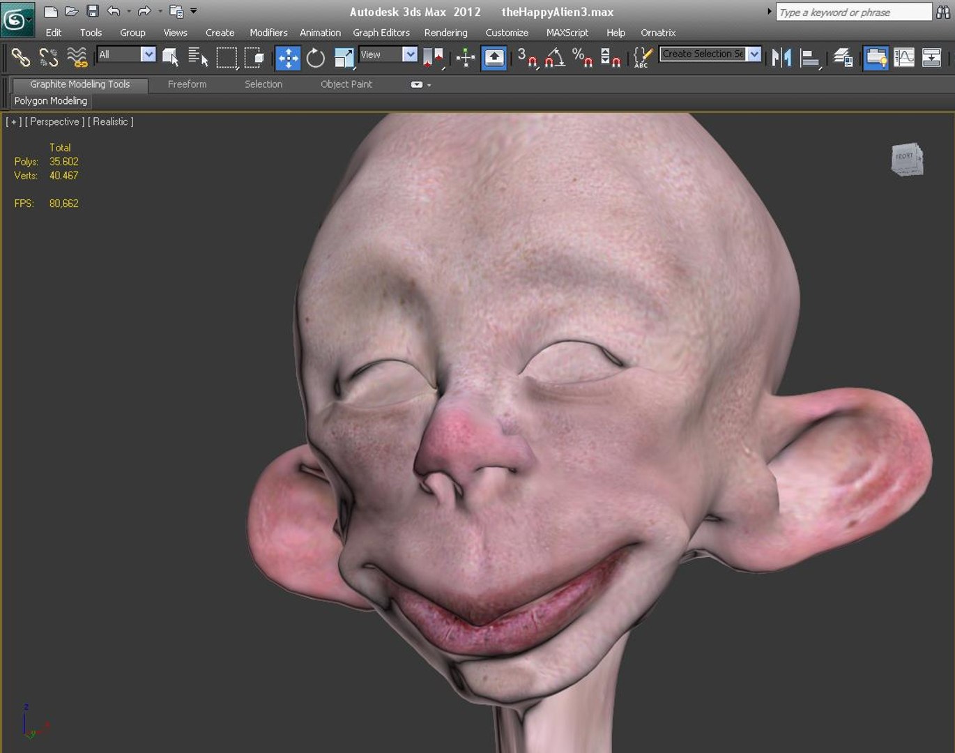 Happy Alien 3d