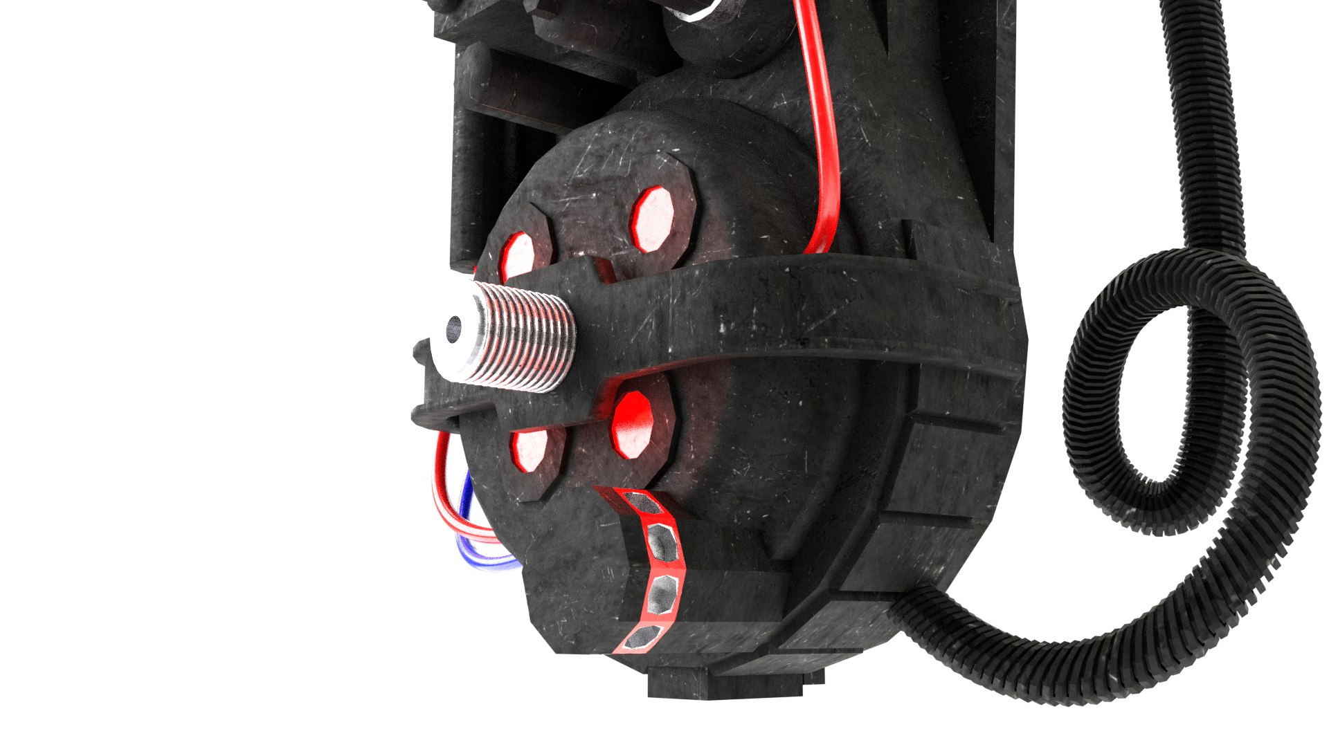 3dsmax Ghostbusters Proton Pack