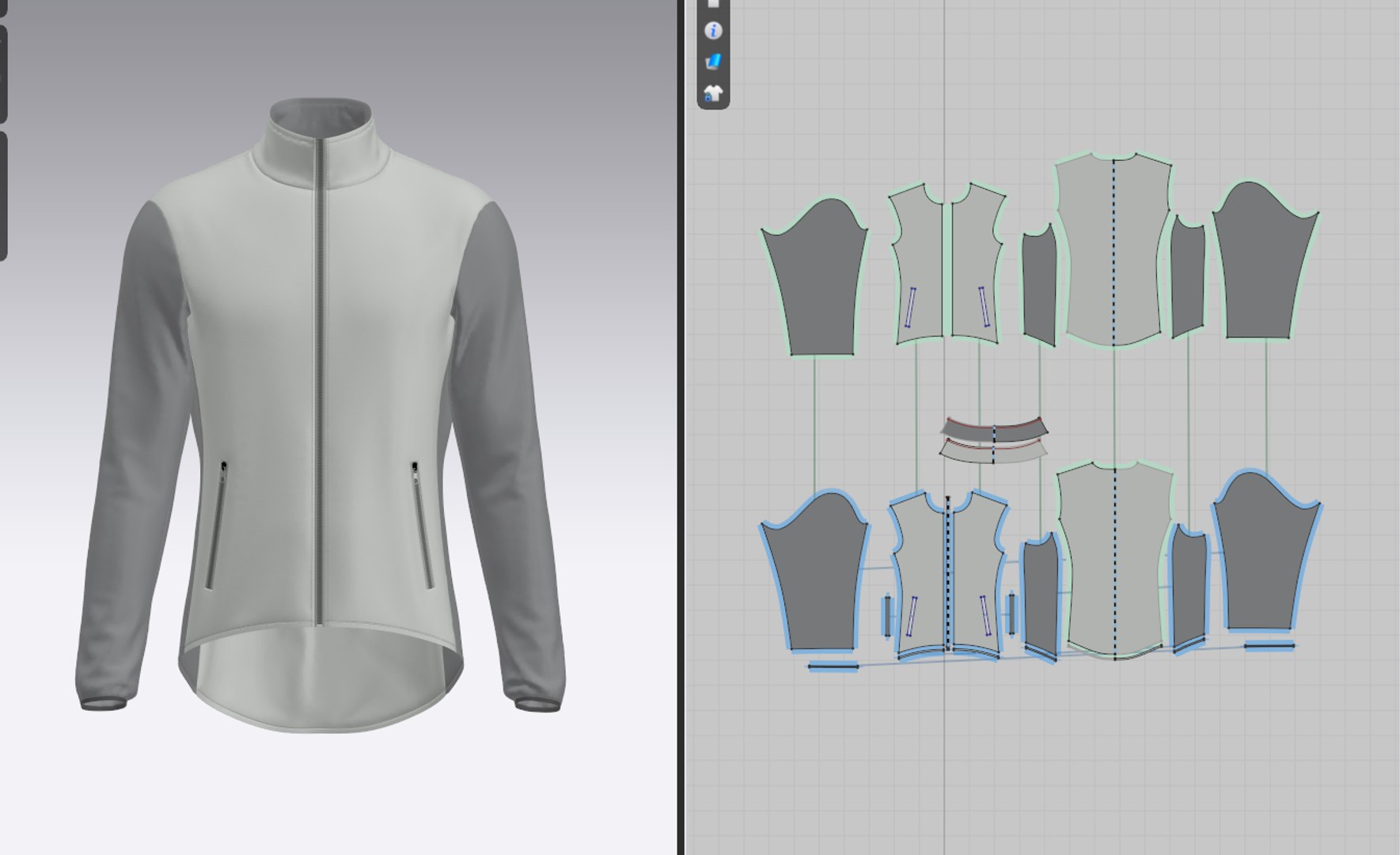 3D Male Cycling Jacket 3D Model Model - TurboSquid 2260238