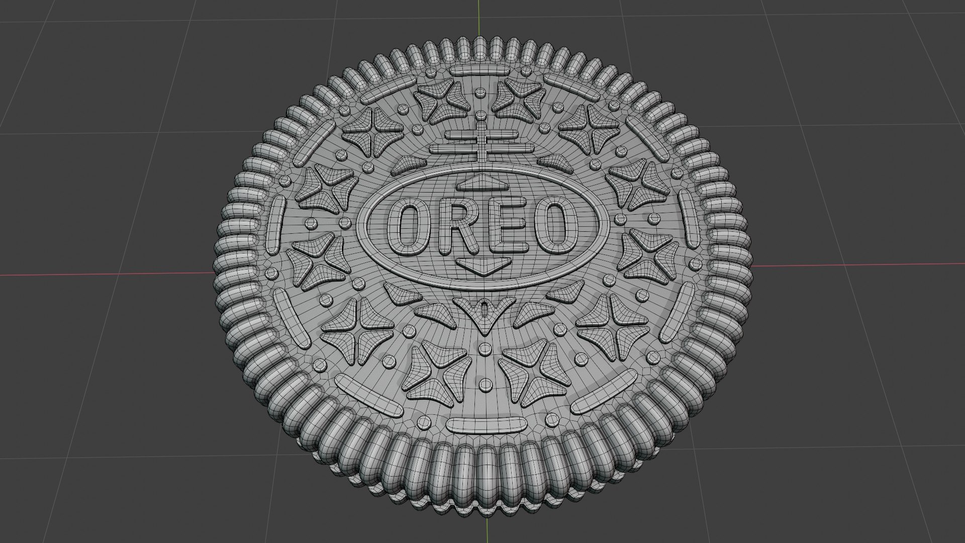 Oreo Cookie 3D Model - TurboSquid 1625762