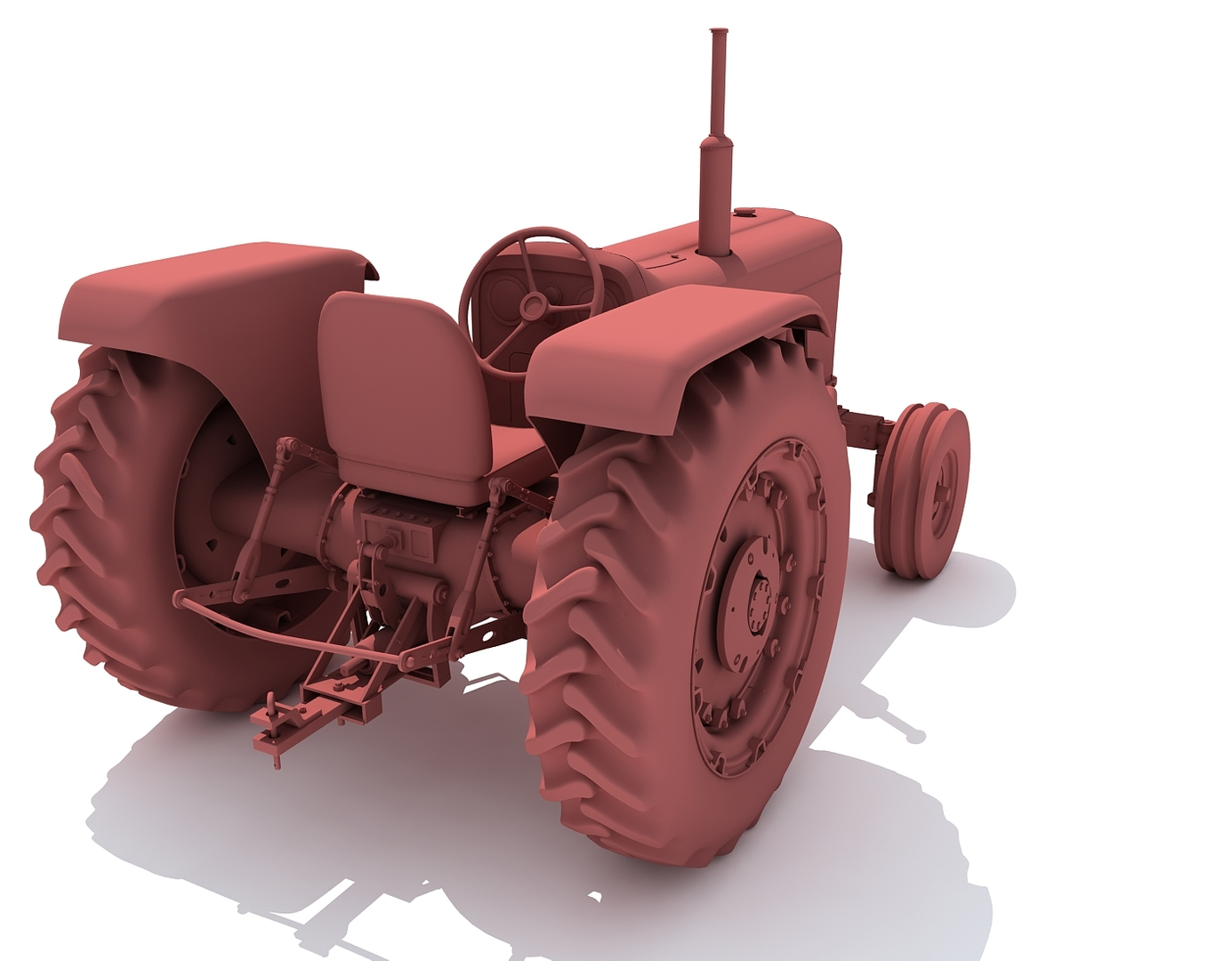 Tractor 3d Model