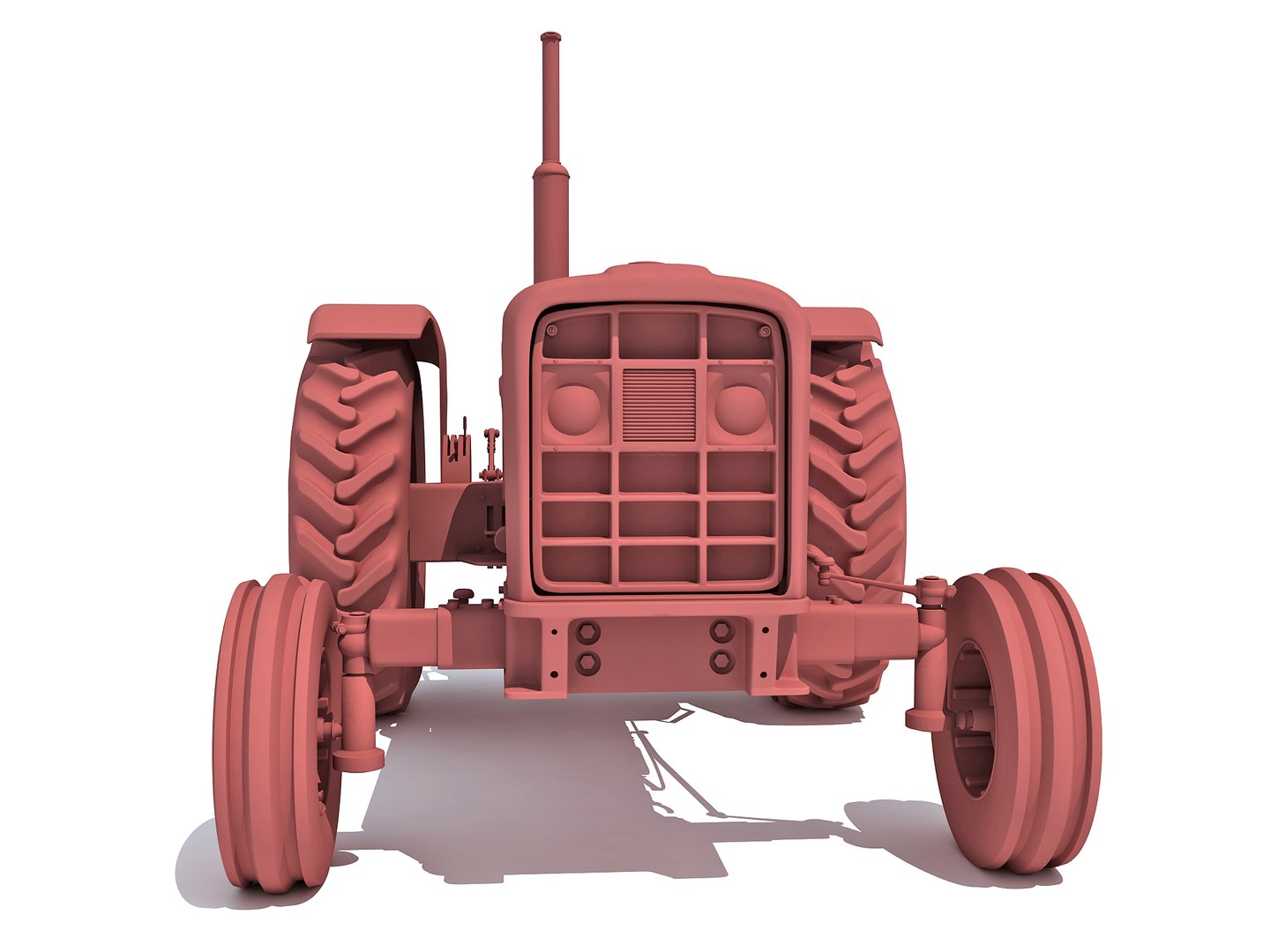 Tractor 3d Model