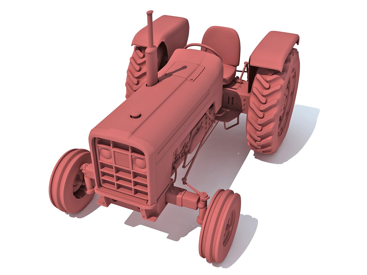 Tractor 3d Model