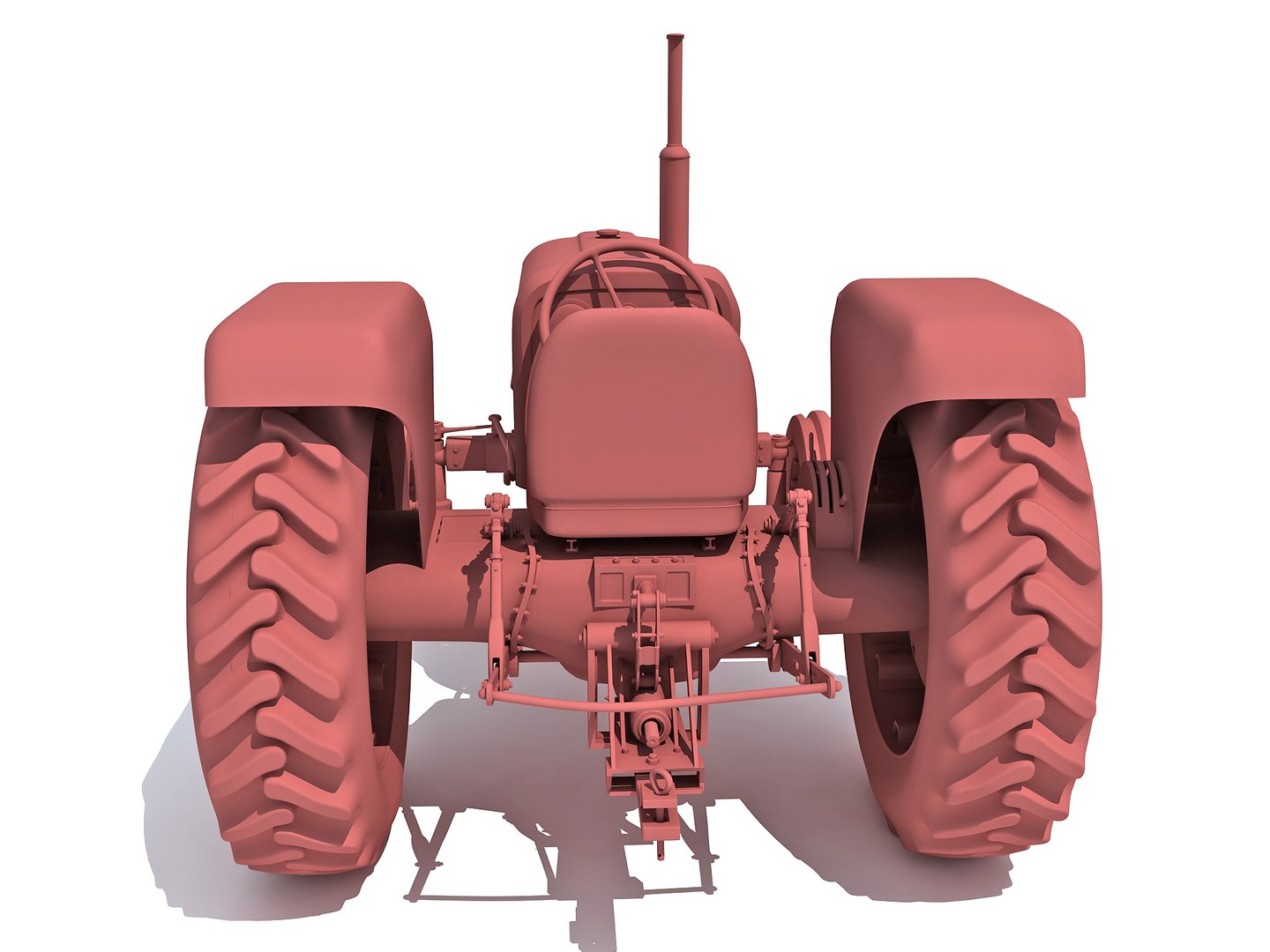 Tractor 3d Model