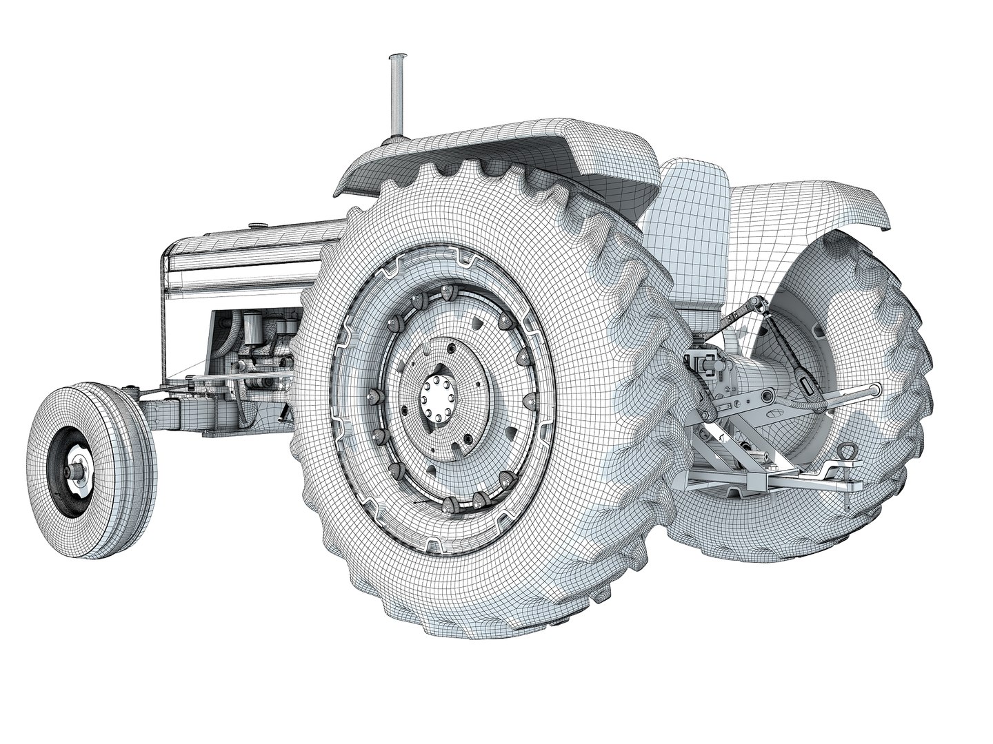 Tractor 3d Model