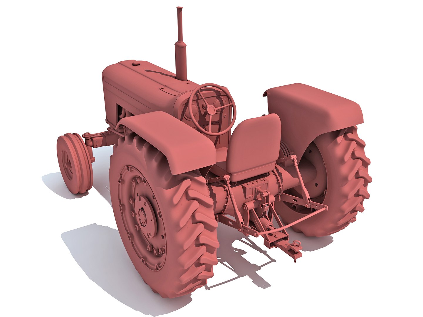 Tractor 3d Model