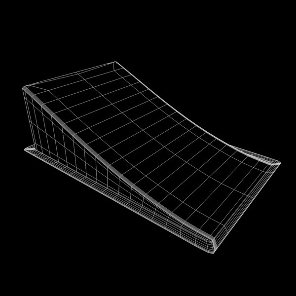 skate ramp 3d model
