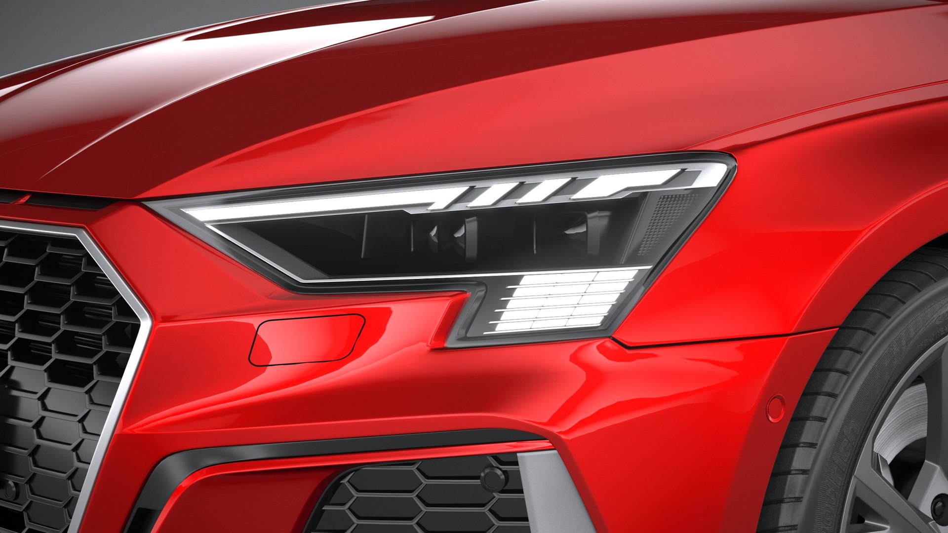 Audi A3 S-line 3D Model - TurboSquid 1537010