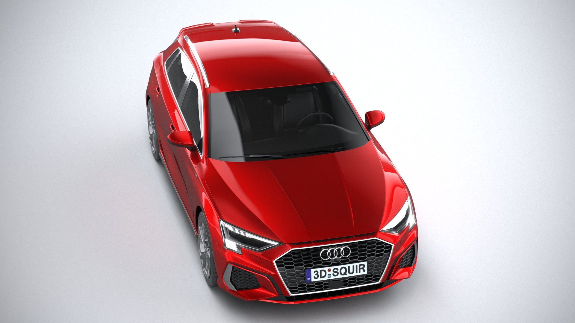 Audi A3 S-line 3D Model - TurboSquid 1537010